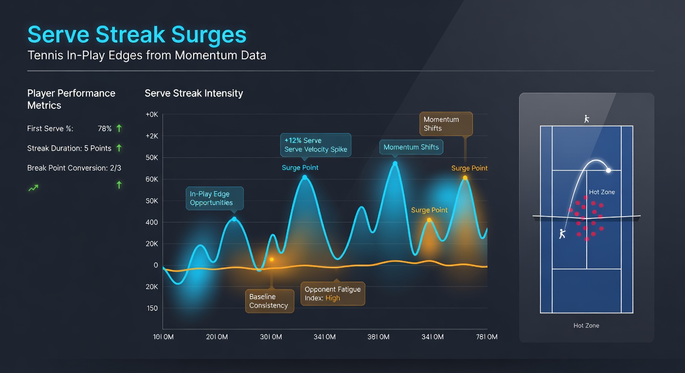 Serve Streak Surges: Tennis In-Play Edges from Momentum Data | Expert ...